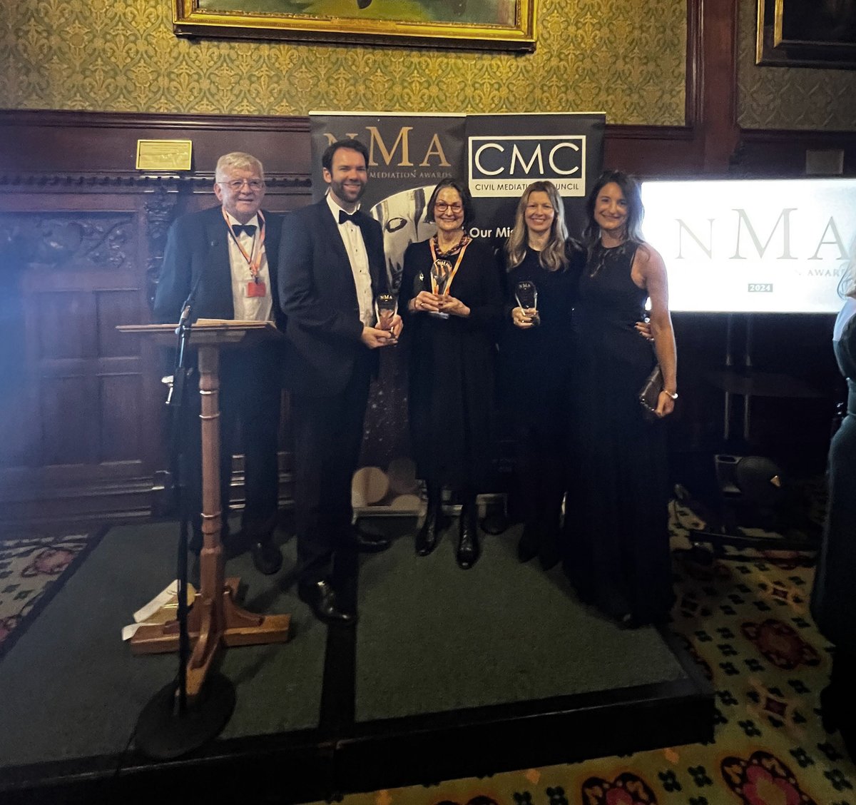 CEDR Mediators Recognised at the National Mediation Awards 2024